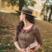 Adeline brown Houndstooth 1950s A-line Vintage Dress Custom Made - Etsy ...