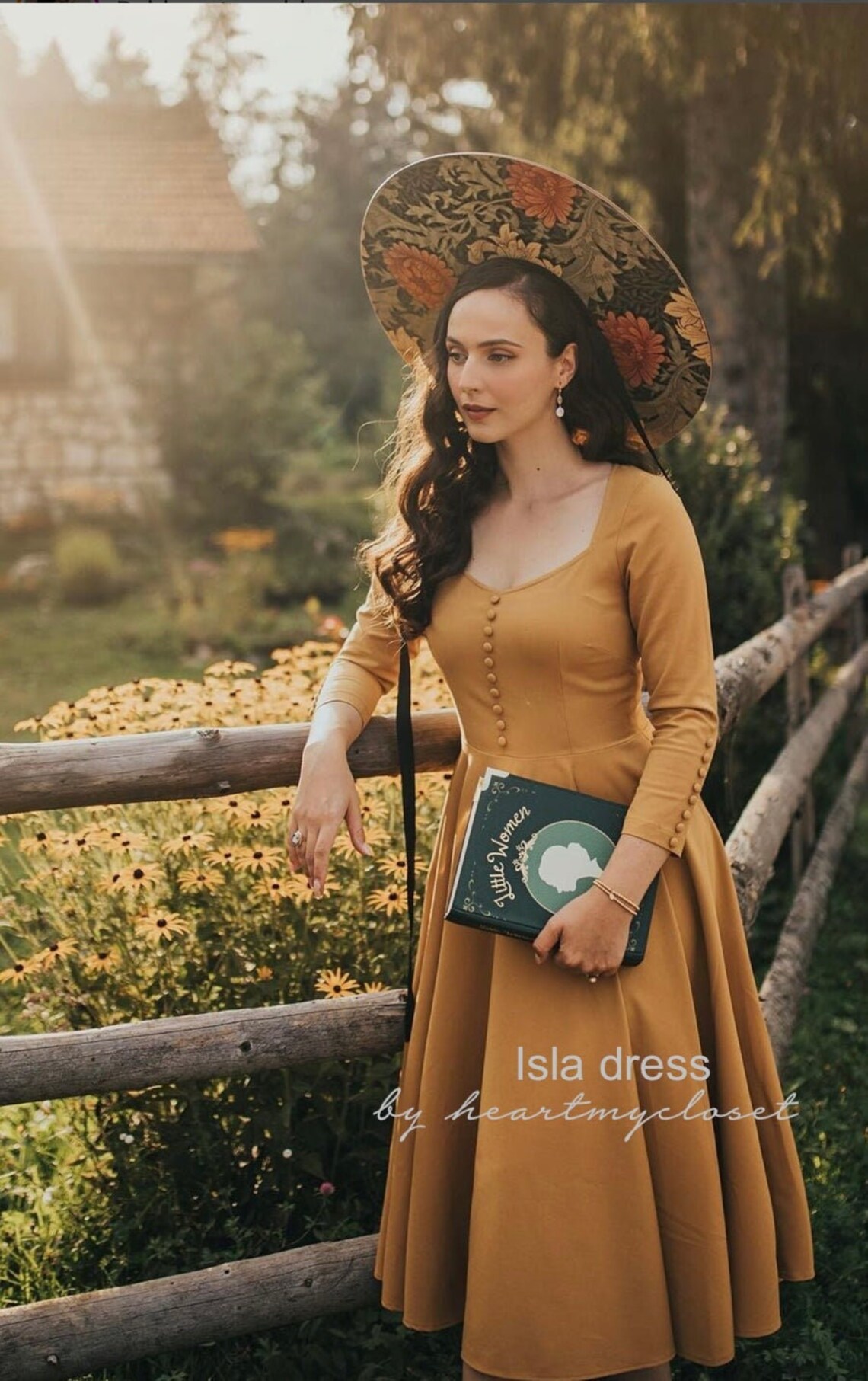 Isla Dress 1950s Swing Vintage Dress Custom Made - Etsy