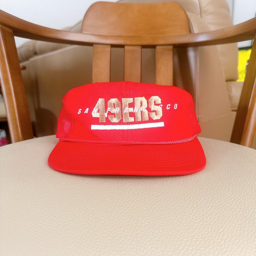 Vintage 90s San Francisco 49ers Trucker Hat (55-60 Cm) - Etsy