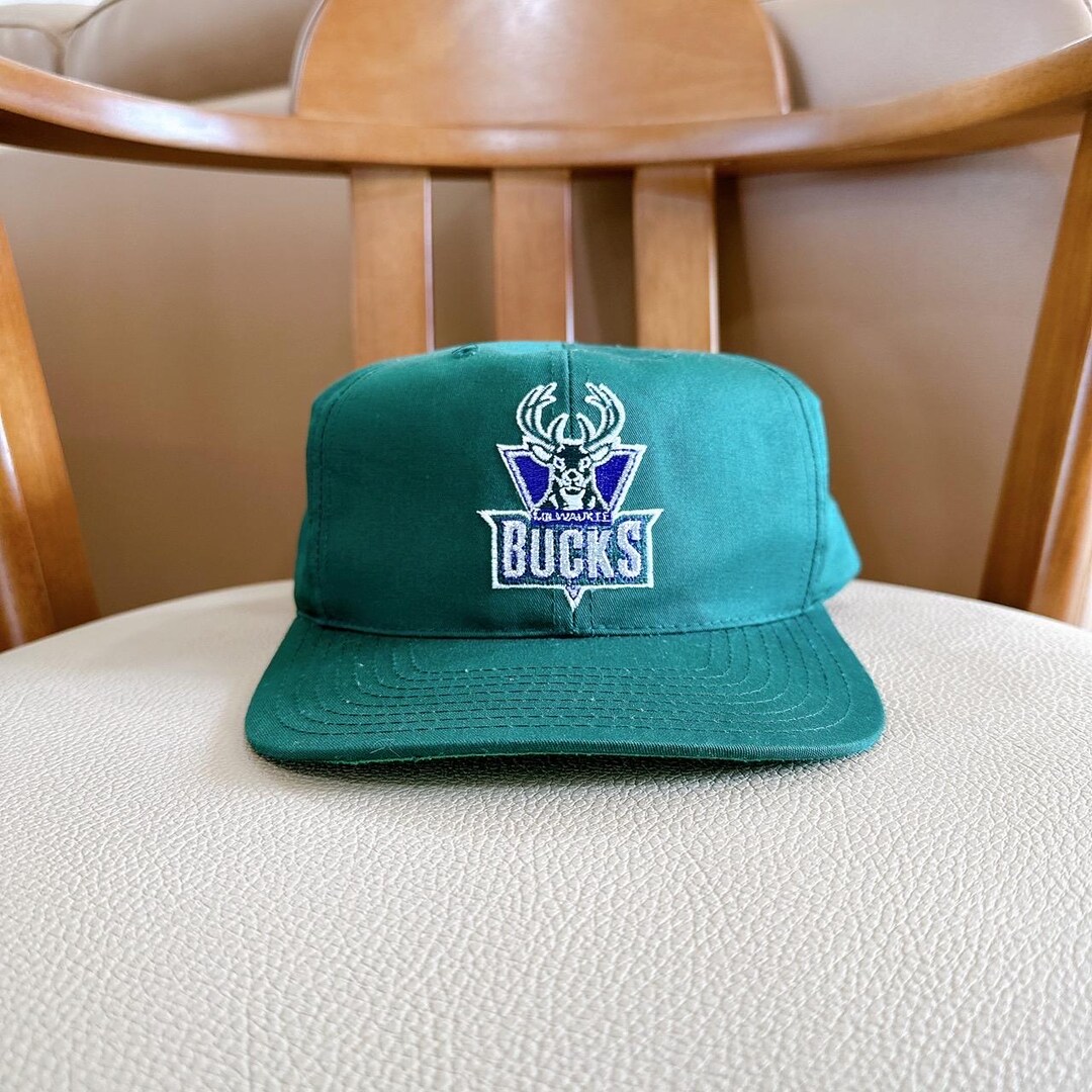 Vintage Milwaukee Bucks Basketball, NBA Annco Green Hat (OSFA) - Etsy