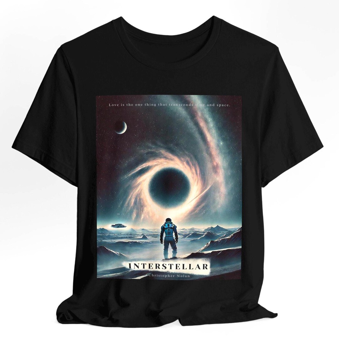 Interstellar Cosmic Adventure Tee - Astronaut Space T-shirt ...
