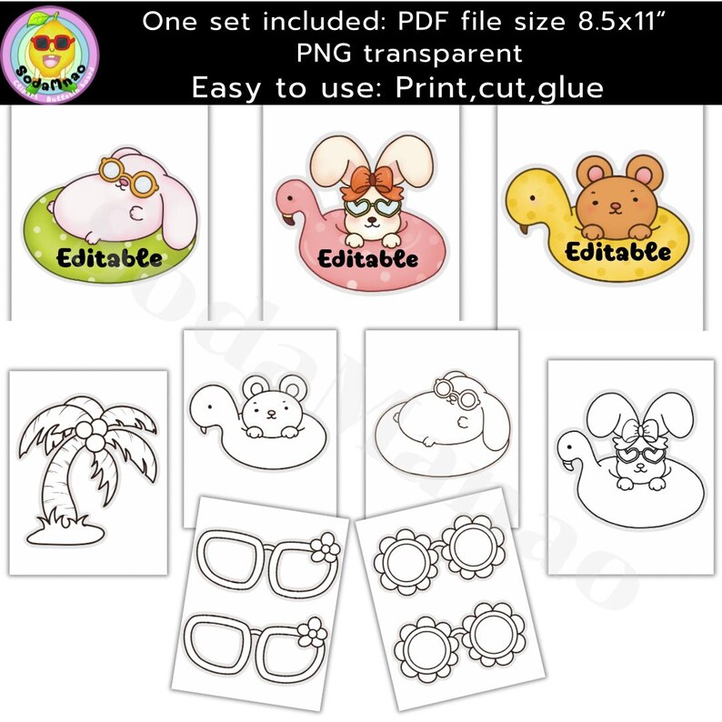 Summer Bulletin Board Kit, End of the Year, Summer Door Decor ...