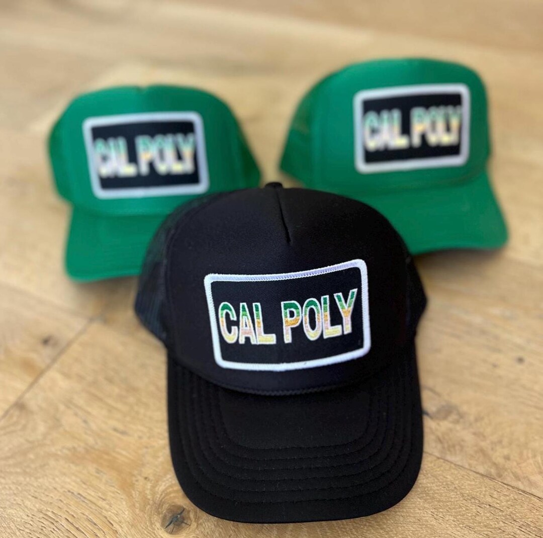 Cal Poly Mustangs Trucker Hat , California Polytechnic - Etsy