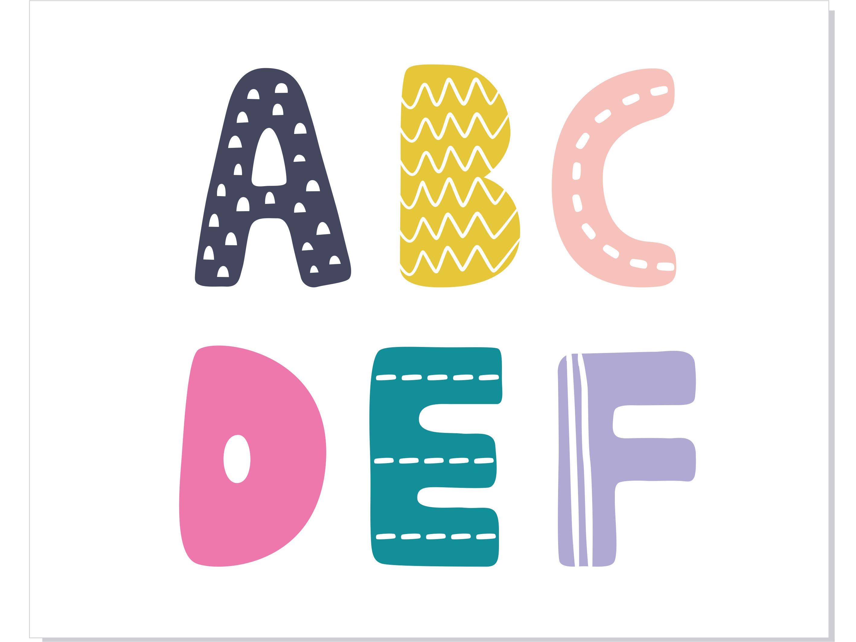 Doodle Font TTF, Doodle Letters SVG PNG | Doodle Font Png, Doodle Font ...