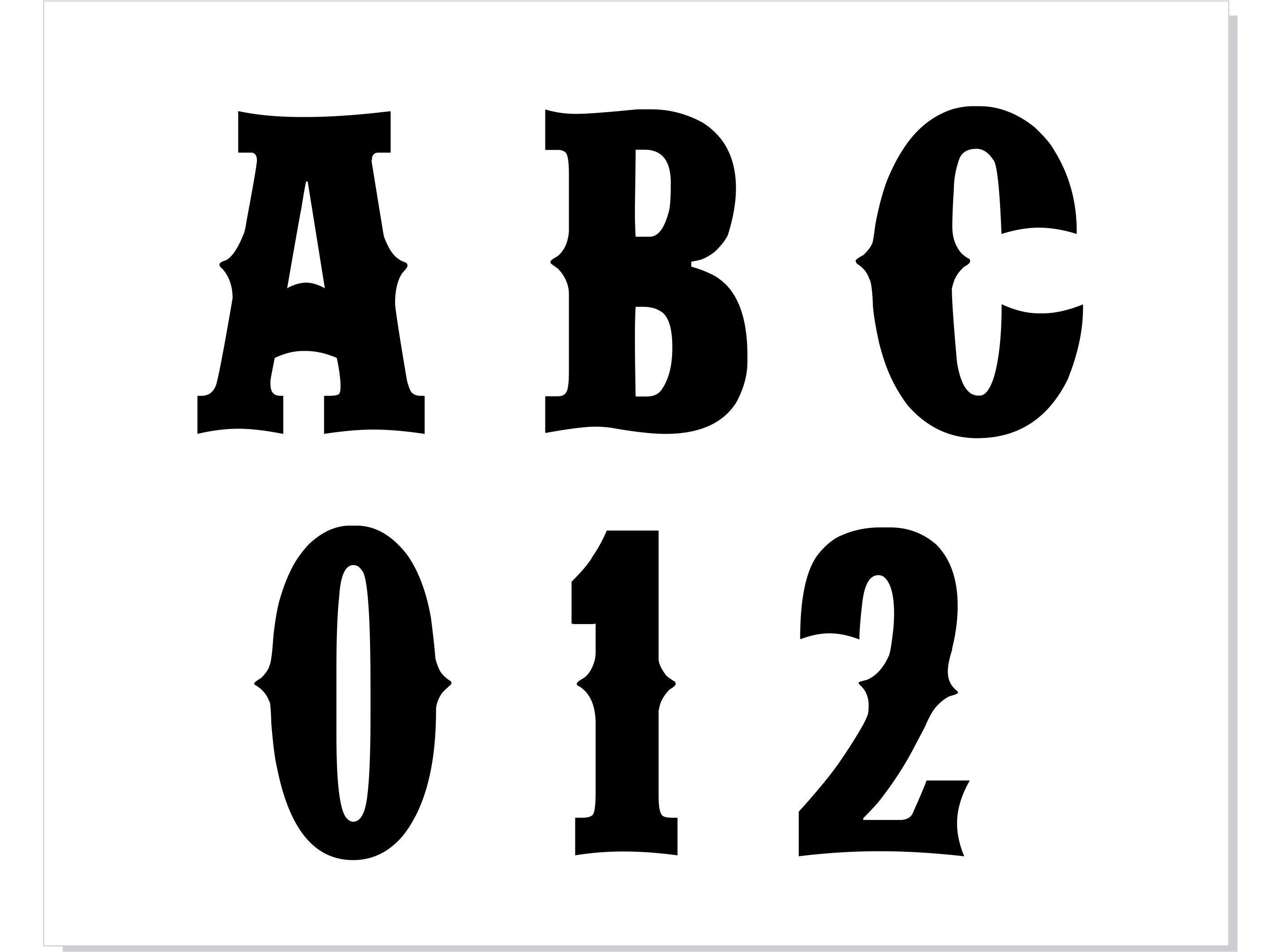 Western Font TTF, Western Font SVG Cricut| Rodeo Font Svg, Western ...