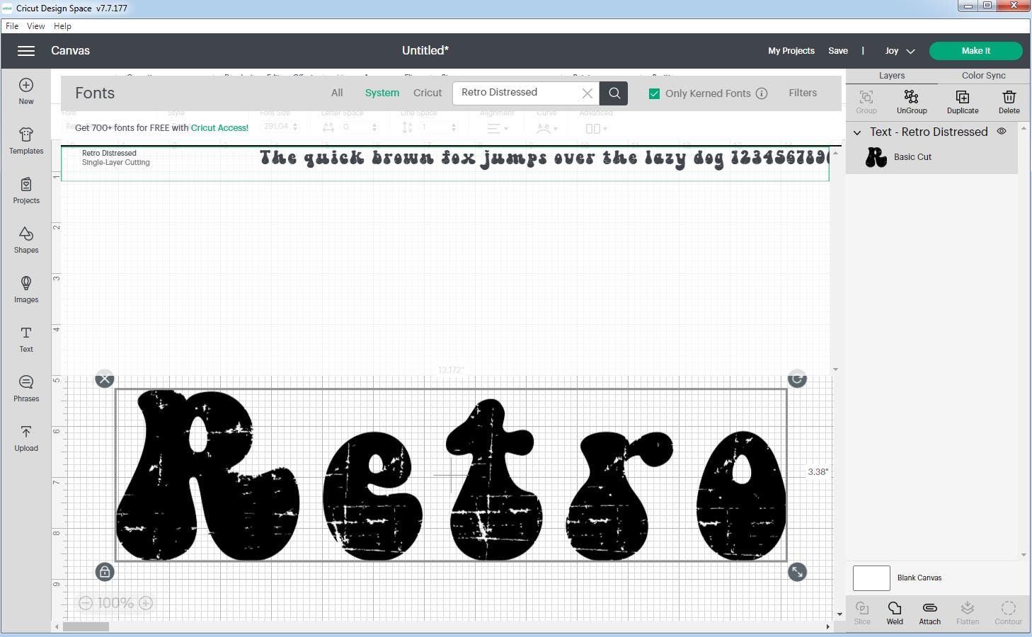 Distressed Retro Groovy Font TTF PNG SVG, Retro Font, Groovy Font T ...