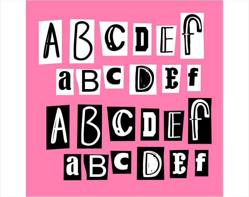 Burn Book Letters SVG PNG, Burn Book Font Canva, Burn Book Logo, Burn ...