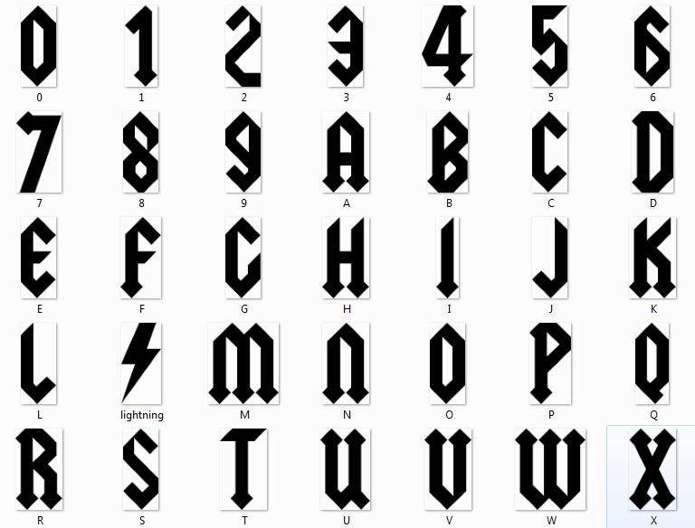 Rock Font TTF SVG PNG, Hard Rock Font Svg, Music Font, Metal Font ...