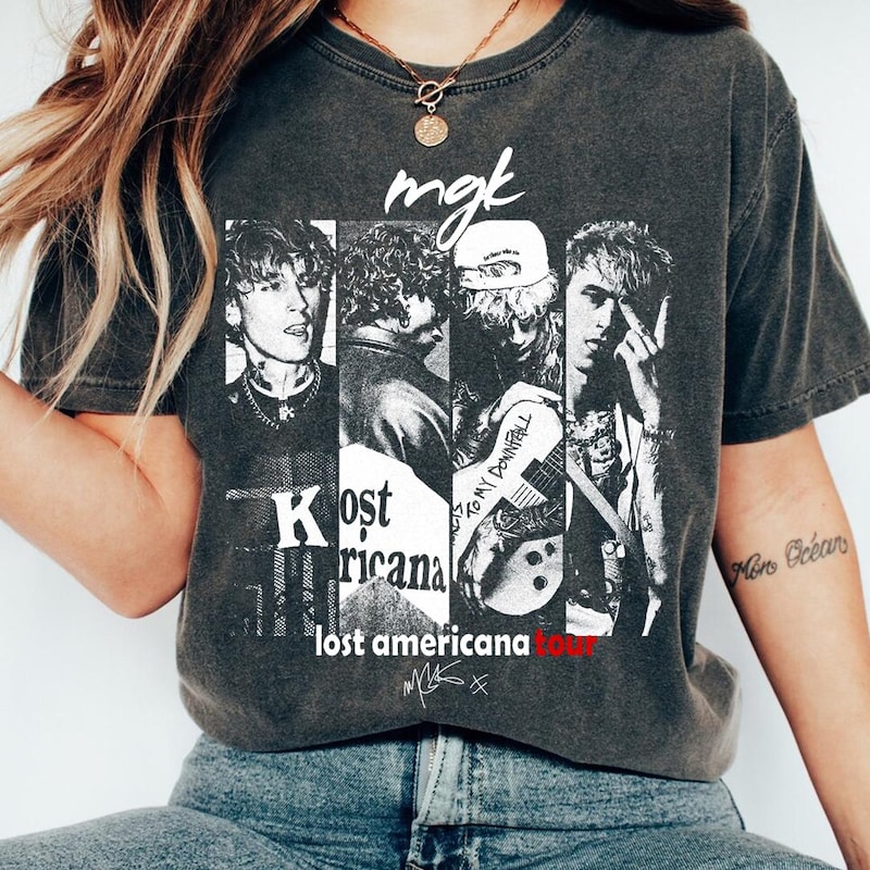 Mgk Shirt Print - Etsy