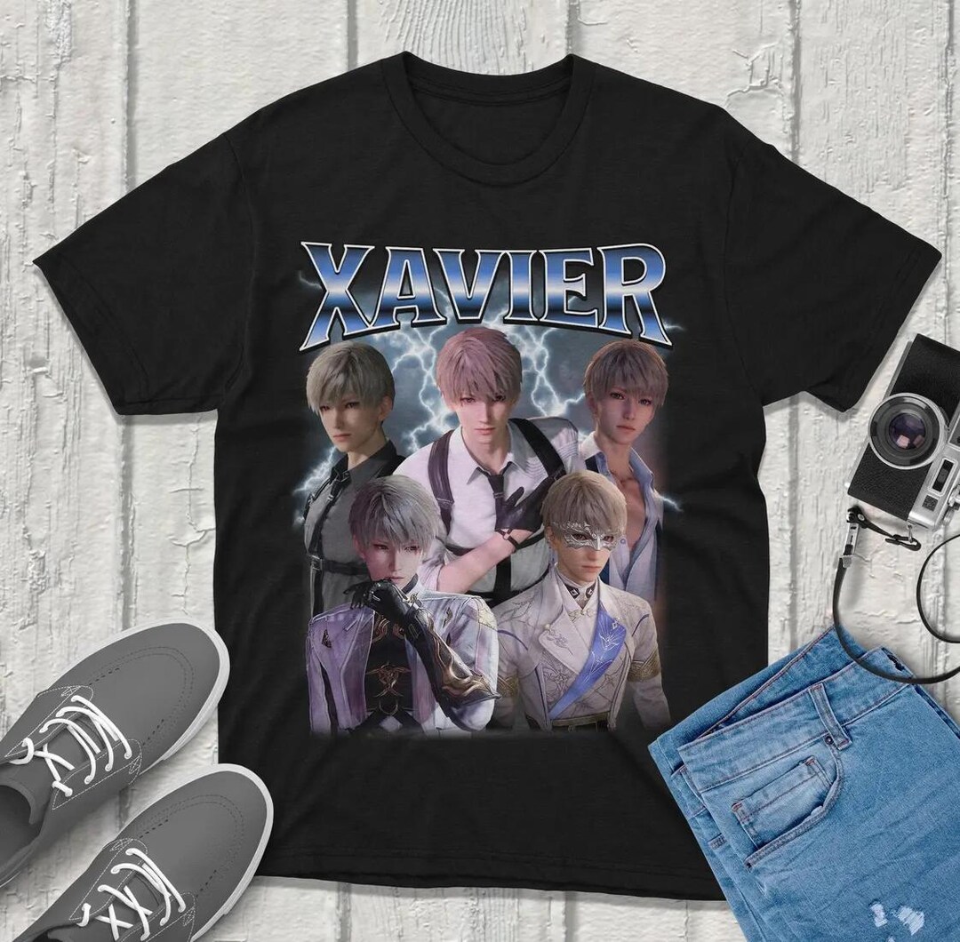 Xavier Love and Deepspace T-shirt Vintage Streetwear Premium Quality ...