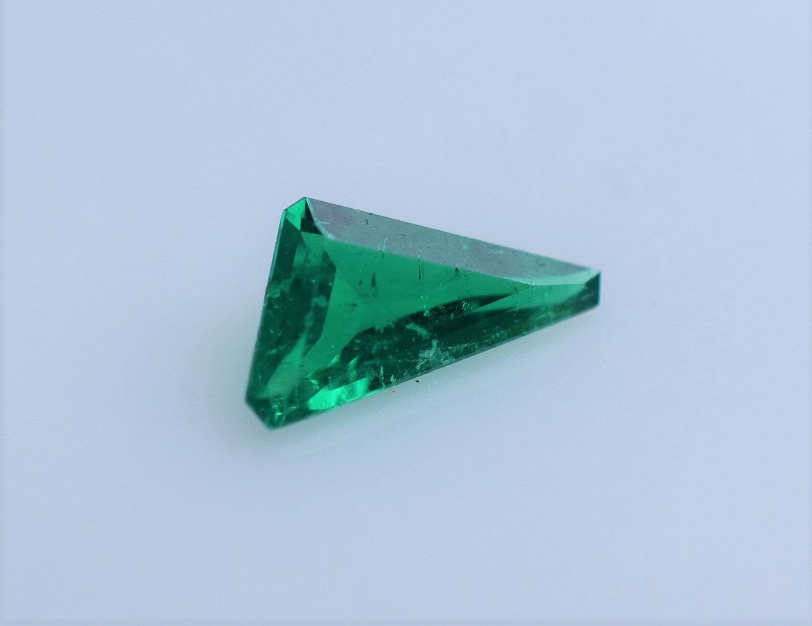 Fancy Triangle Emerald From Muzo Colombian GIA Graded F1 - Etsy