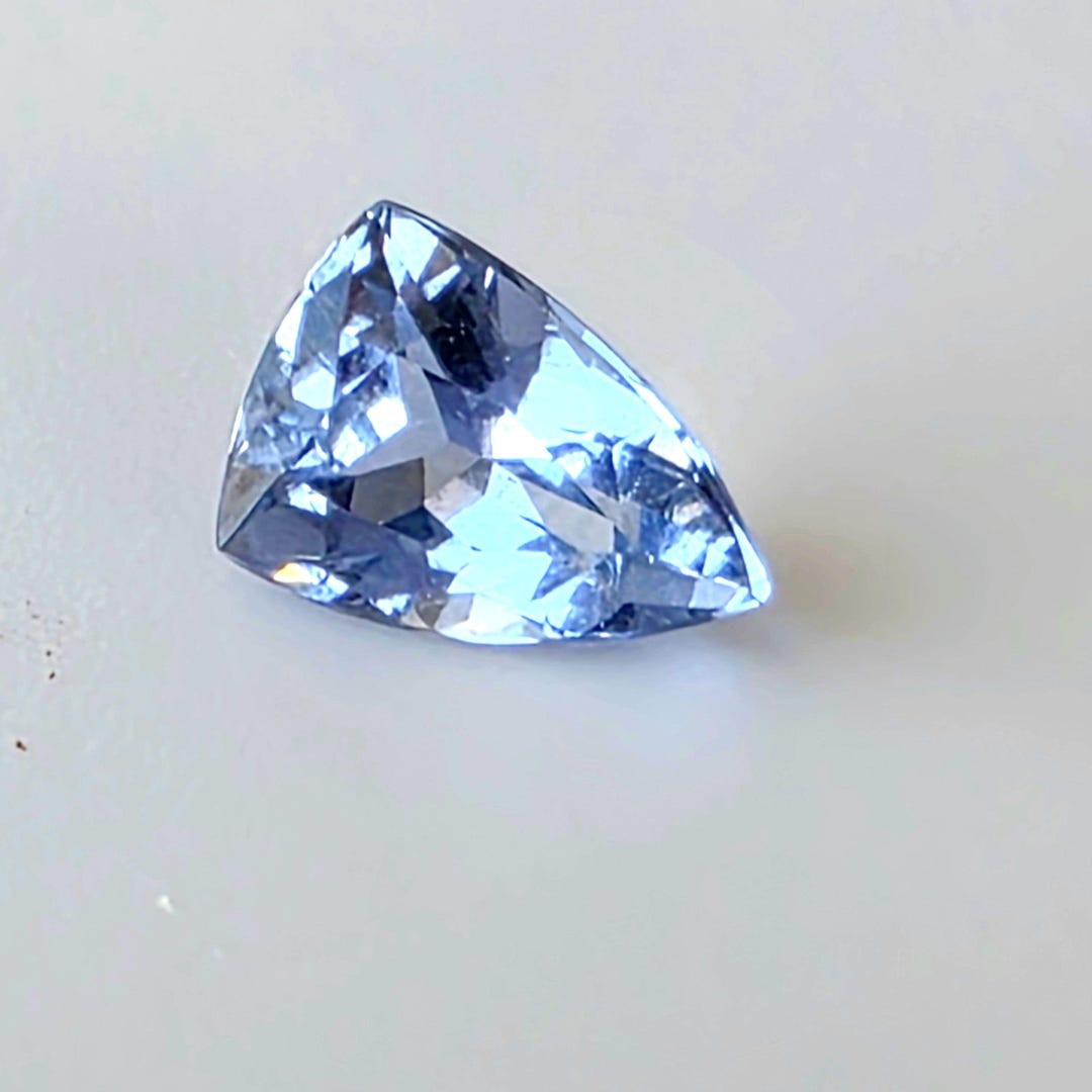 Cobalt Blue Spinel Shield, .65 Ct Vietnamese Gemstone. - Etsy
