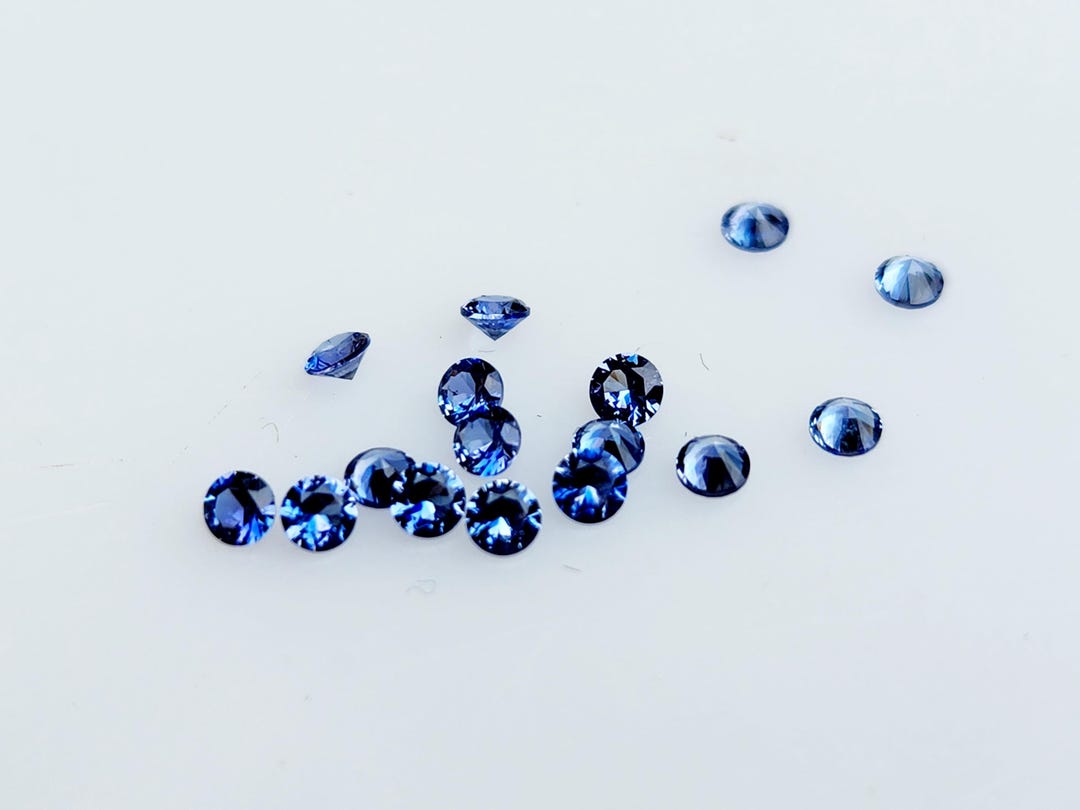 2mm Benitoite Gemstones From California (sold per Piece) - Etsy