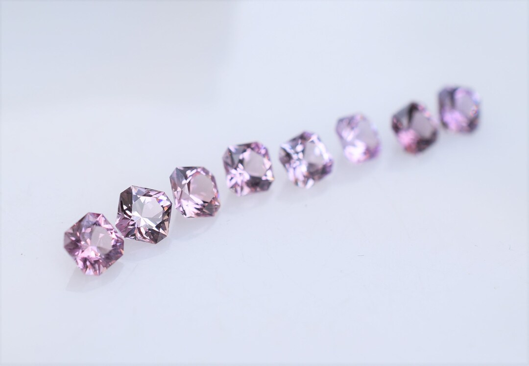 Vietnamese Lilac Spinel Gem: 4mm Flanders Cut, August Birthstone - Etsy