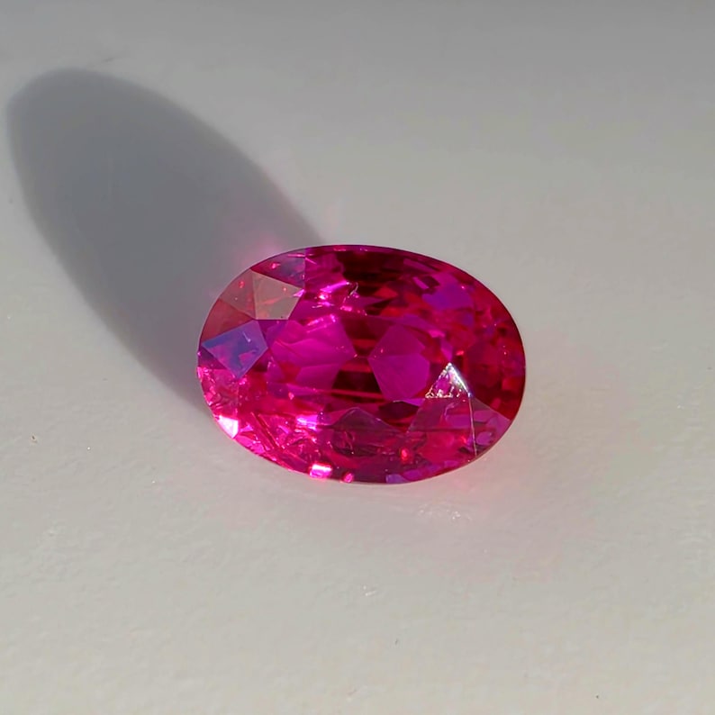 Unheated Ruby Oval 6.4x4.6mm, Rare, .92 Carat, AGL Certified Earth ...