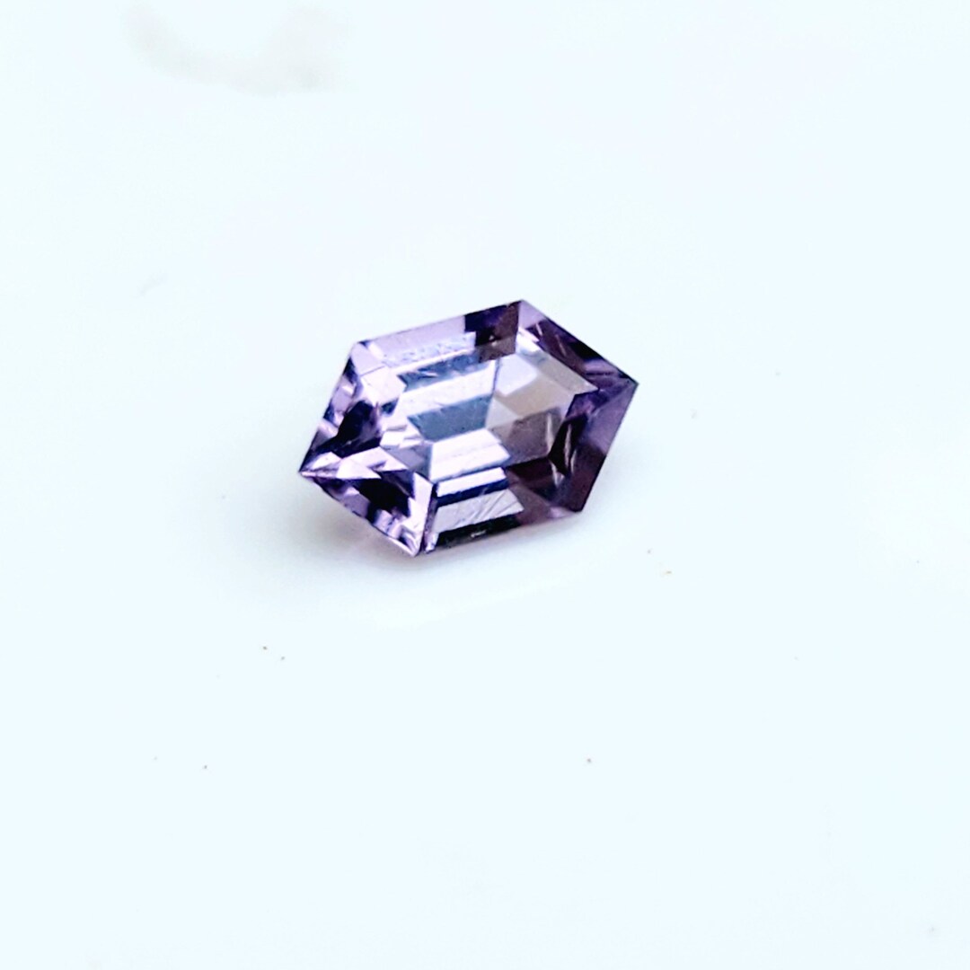 Lavender Spinel Elongated Hexagon: .48 Carat, From Madagascar - Etsy