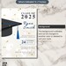 Graduation Party Invitation, Class of 2025 Invite, Modern Graduation ...