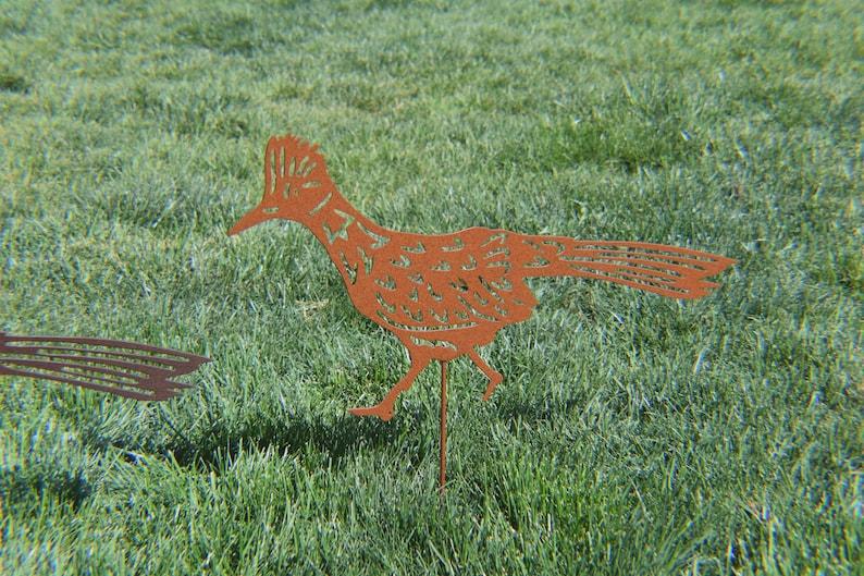 Road Runner Sign-desert Yard Art-metal Gardening - Etsy