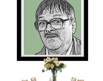 Friday Night Dinner Jim Print - Etsy
