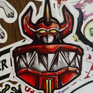 3-inch Power Rangers Megazord Vinyl Sticker - Etsy