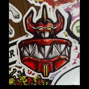 3-inch Power Rangers Megazord Vinyl Sticker - Etsy