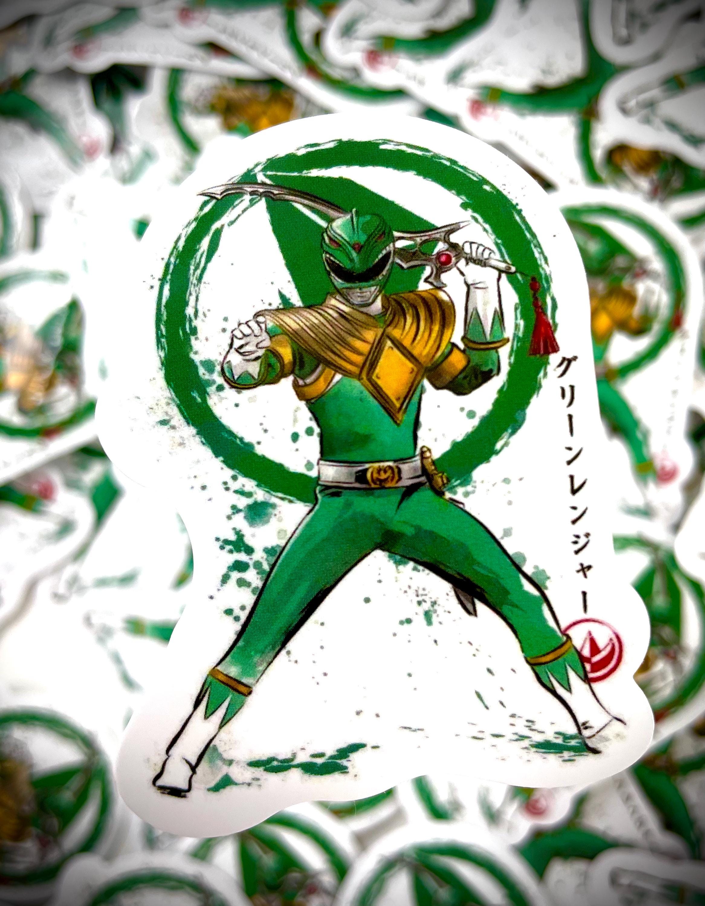3-inch Power Ranger Action Sticker - Etsy