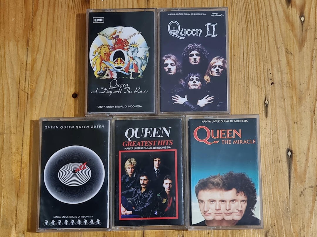 QUEEN CASSETTE Tapes - Etsy