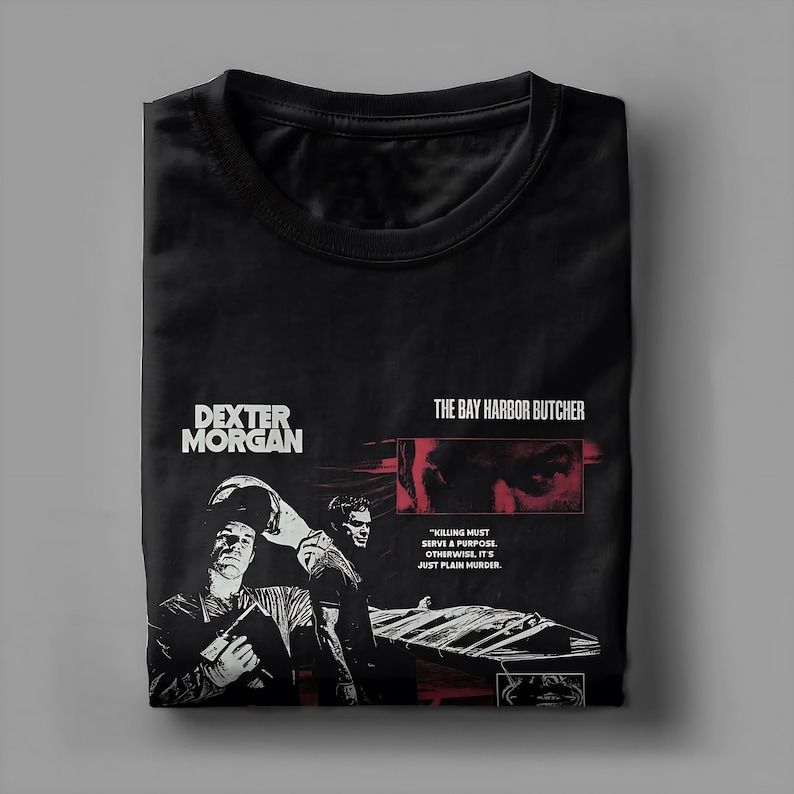 Dexter Morgan Street T-shirt Men Women's Cotton Novelty T-shirt ...