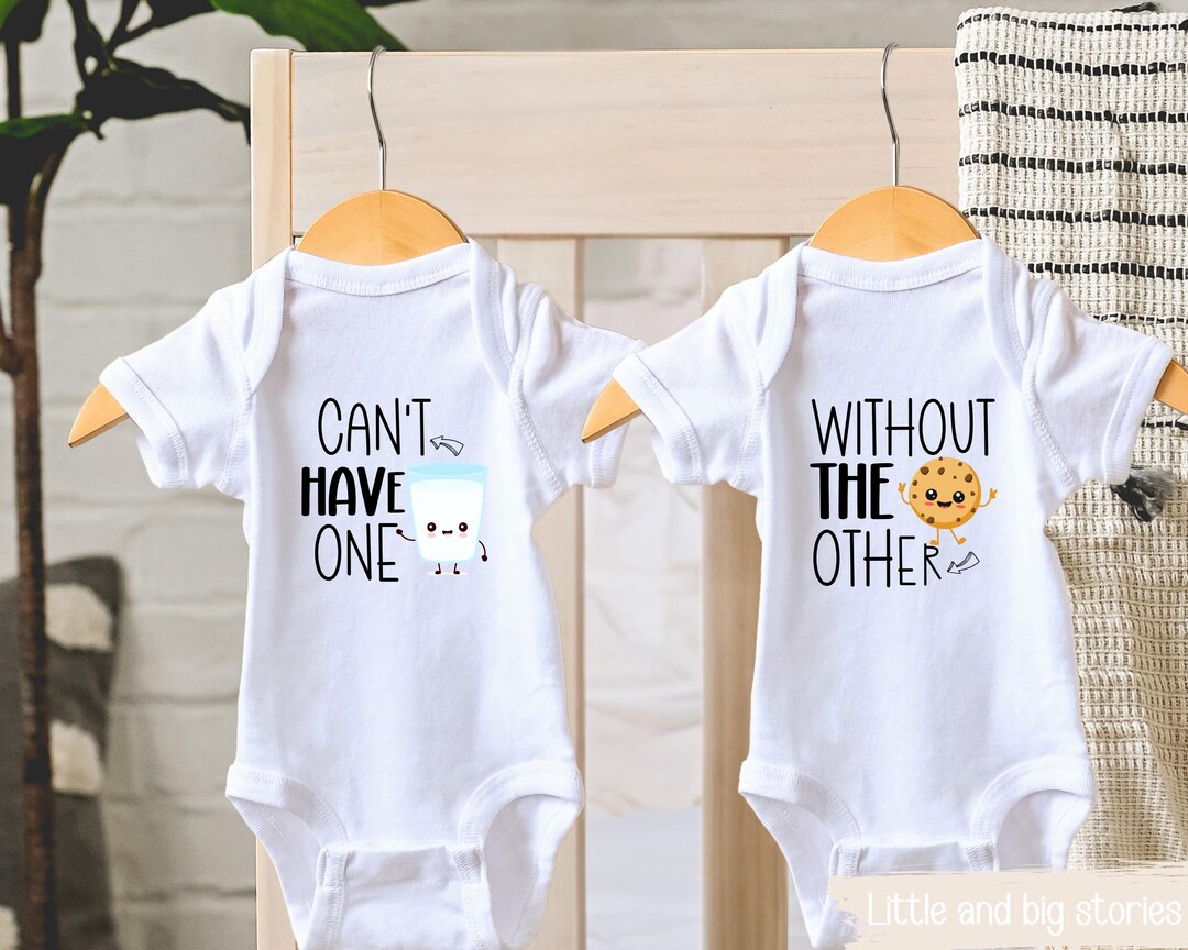 Twin Bodysuits Can't Have One Without the Other - Milk and Cookie ...