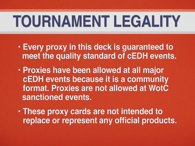 Tymna & Kraum Tournament Ready Cedh Deck [106+ Proxy Cards] - Blue Farm ...