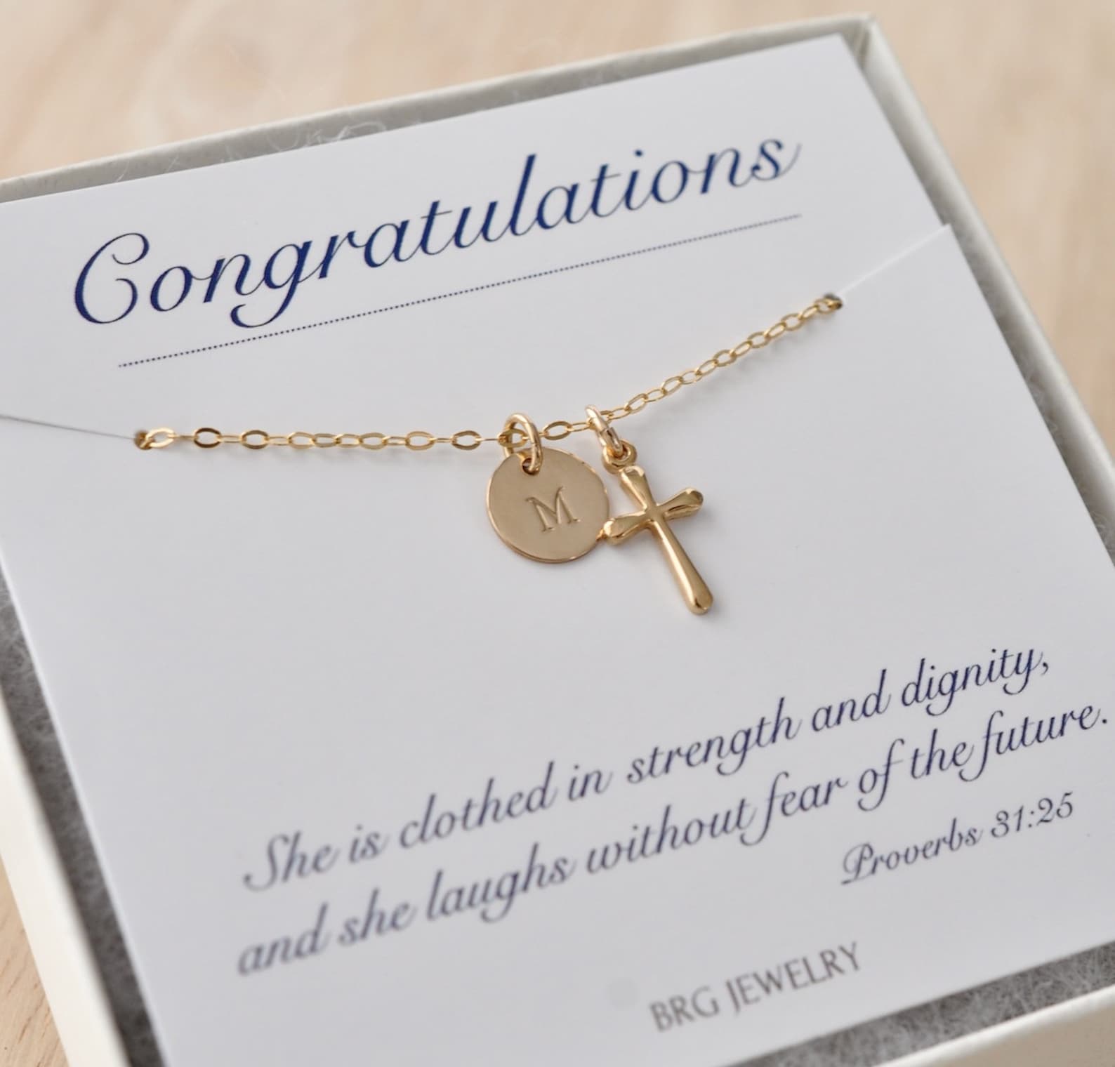 Personalized Confirmation Gift for Teen Girls Tiny Gold Cross | Etsy