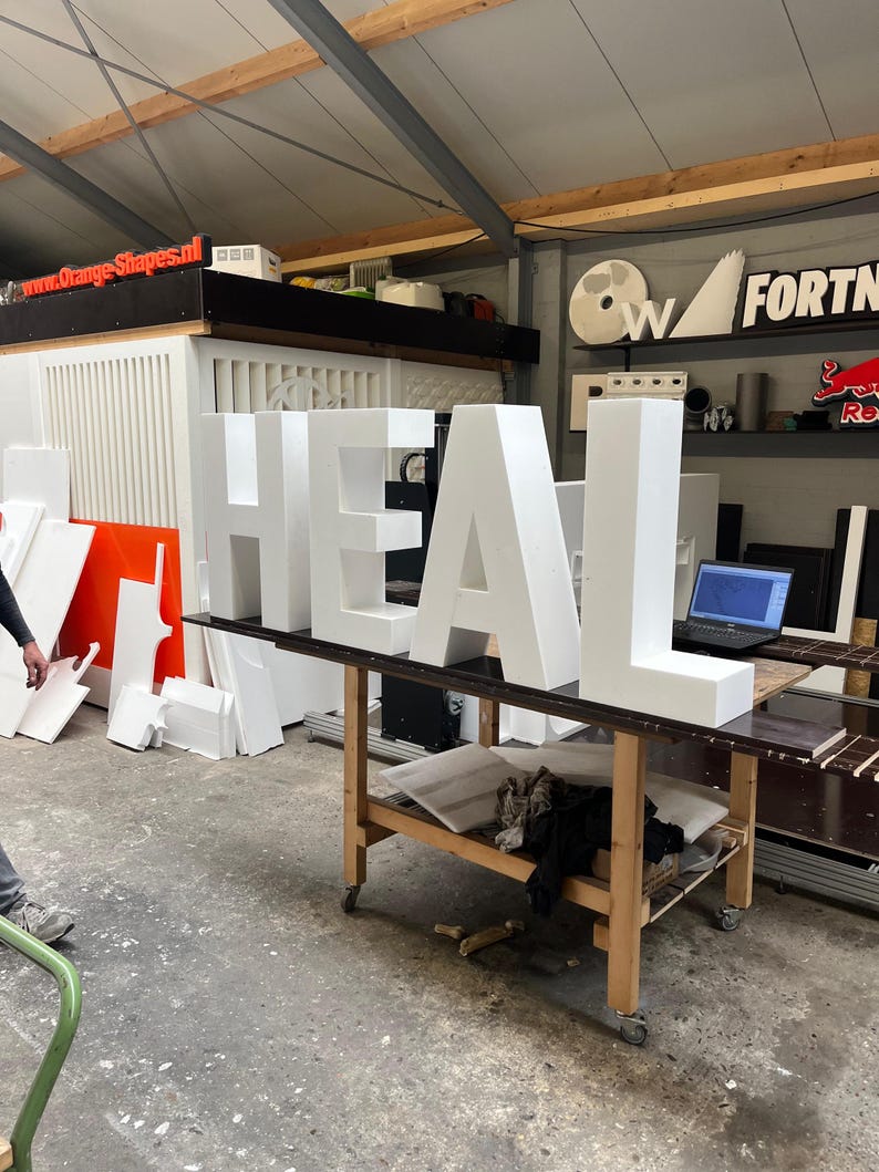 Custom 3D Letters & Numbers - Giant Freestanding Foam Decor - Large ...
