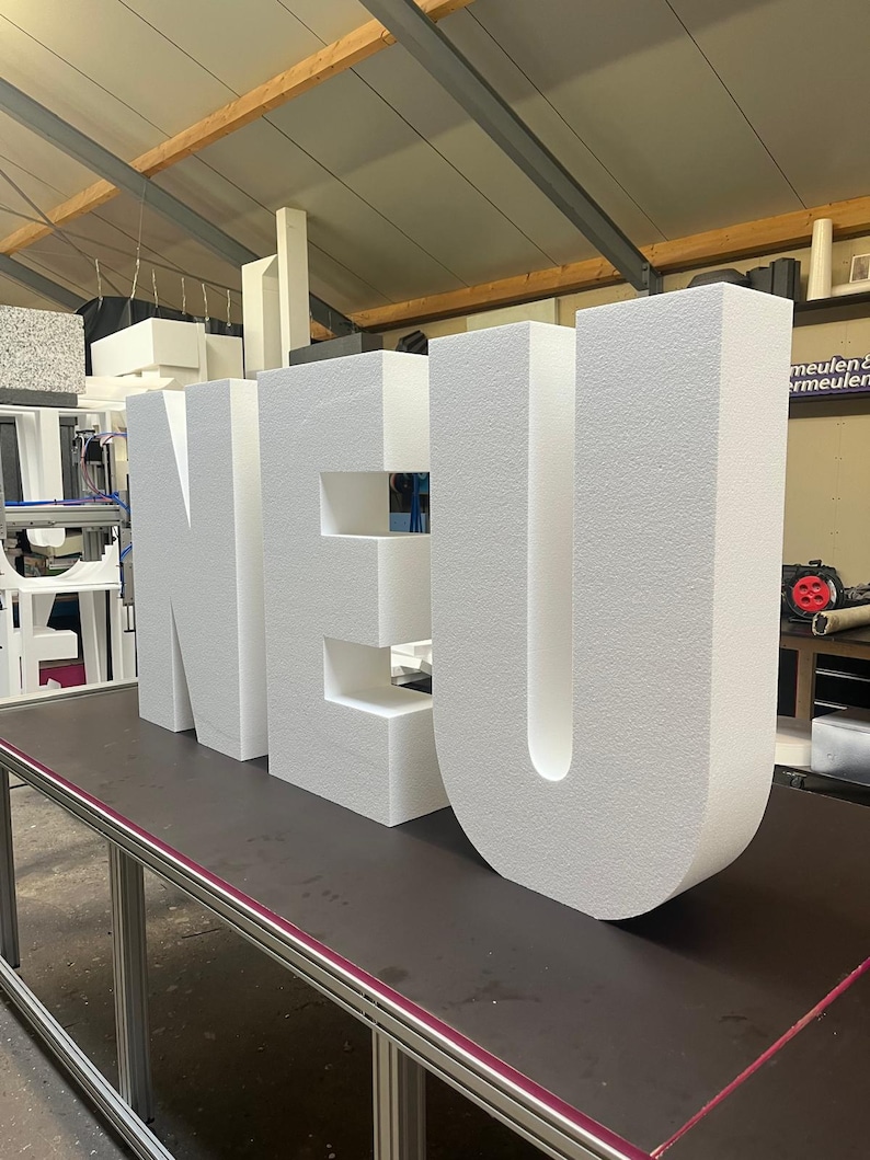 Custom 3D Letters & Numbers - Giant Freestanding Foam Decor - Large ...