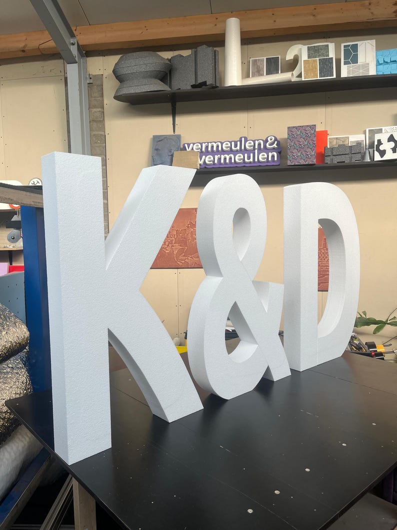 Custom 3D Letters & Numbers - Giant Freestanding Foam Decor - Large ...