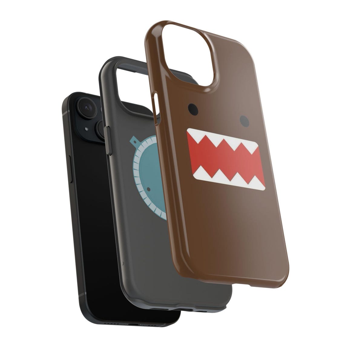 Magnetic Tough Cases - Kawaii Domo Design, Cute Phone Protection, Anime ...