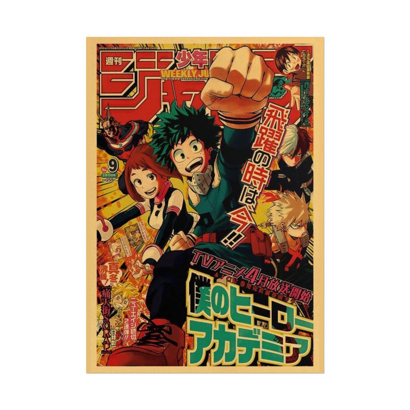 My Hero Academia Posters - Etsy