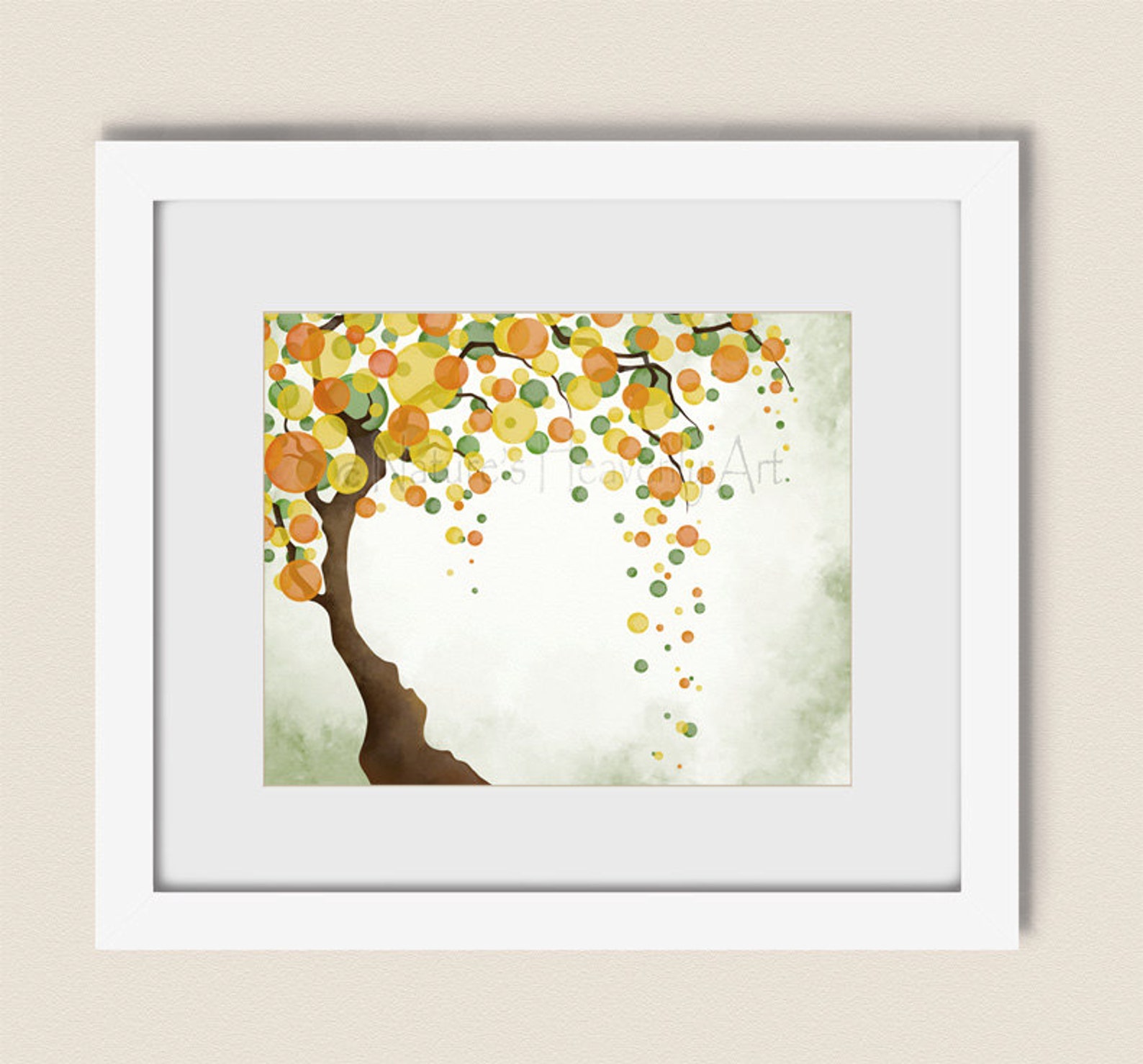 Autumn Tree Decor 16 X 20 Print for Home or Office Decor - Etsy