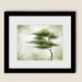 Green Tree Art Print, Green Wall Decor, Tree Wall Art Living Room Decor ...
