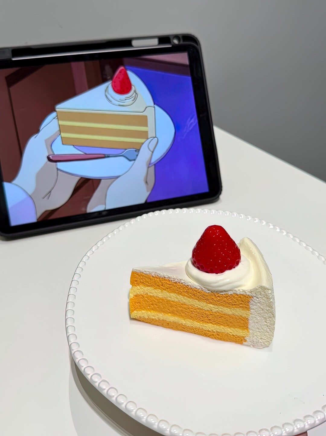 Strawberry Cake Taba Squishy Toy,cute Dessert Stress Reliever,unique ...