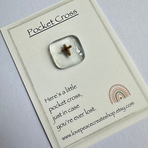 Pocket Prayer /pocket Cross - Etsy