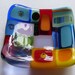 Colorful Funky Mini Glass Fused Dish - Etsy
