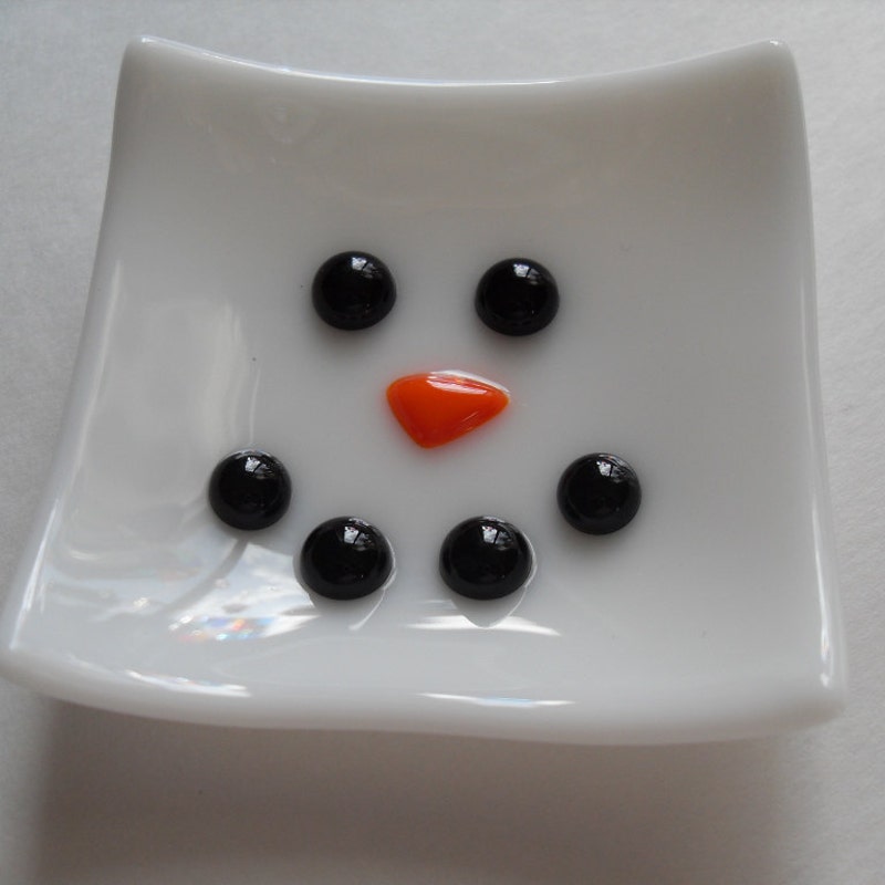 Snowman Glass - Etsy