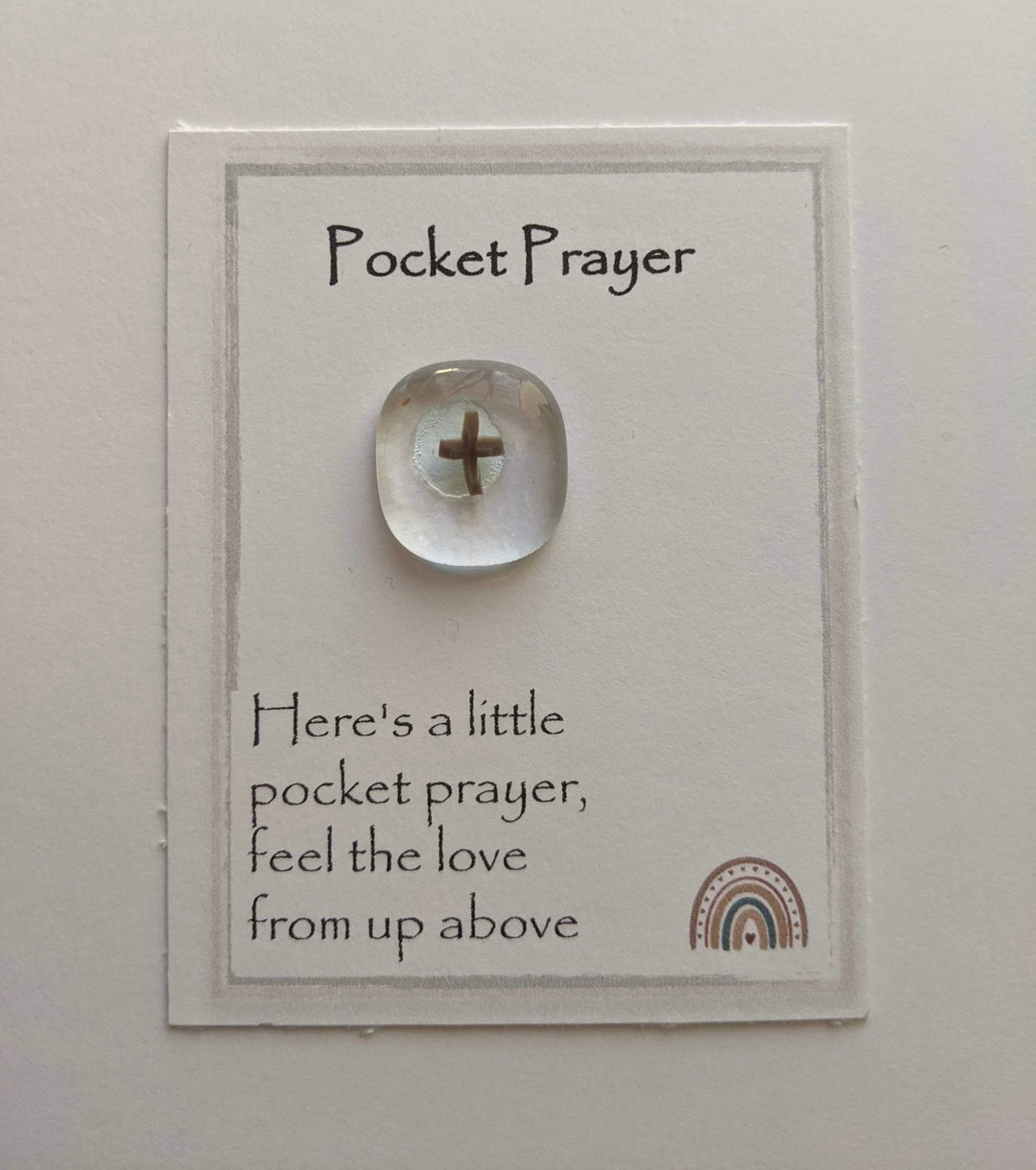 Pocket Prayer /pocket Cross - Etsy