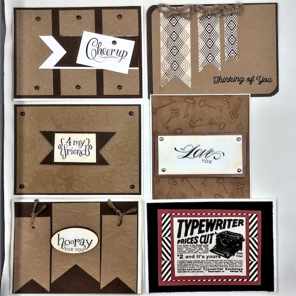 Manly Thank You Card - Etsy