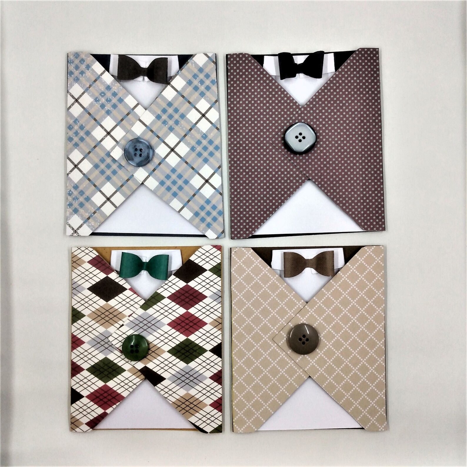 Masculine Greeting Cards / Set of 4 / Manly Note Cards for Men / 7 - Etsy