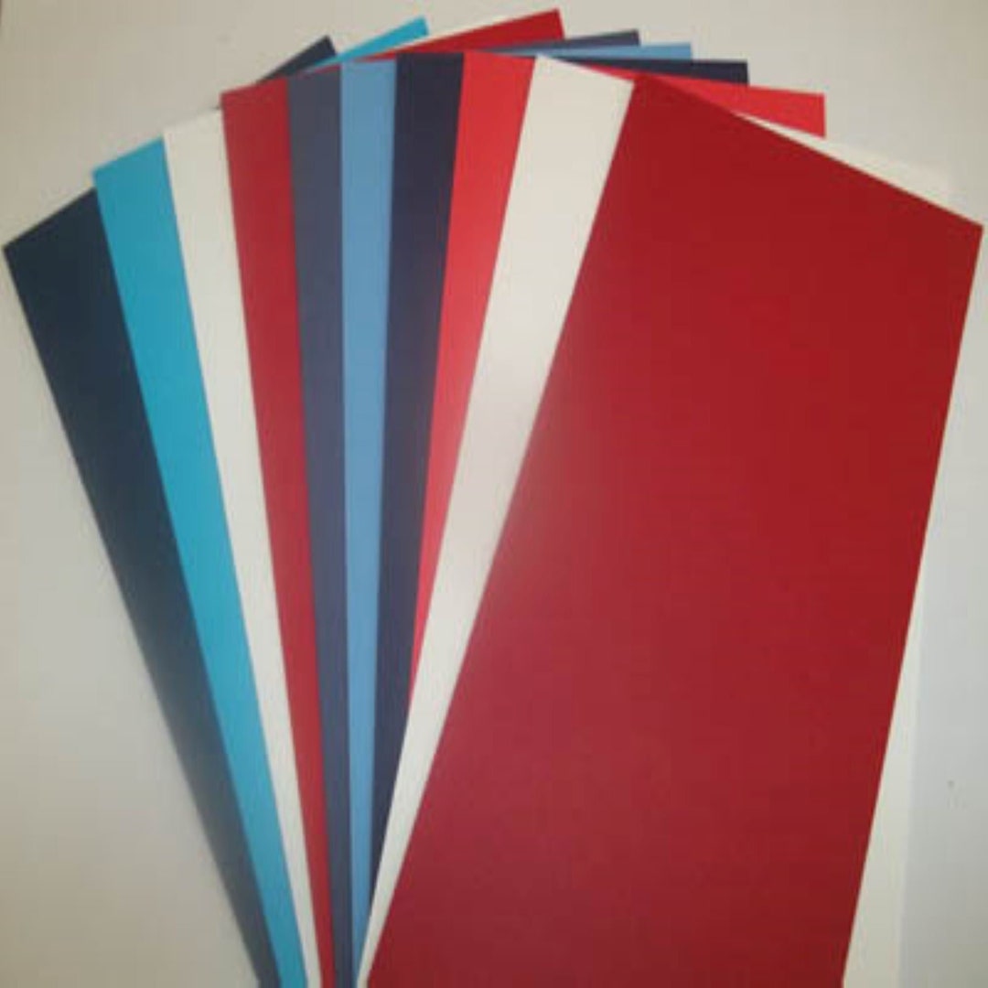 Patriotic Variety Cardstock Packaged Paper 4x11 - 4 3/4x12 - Etsy