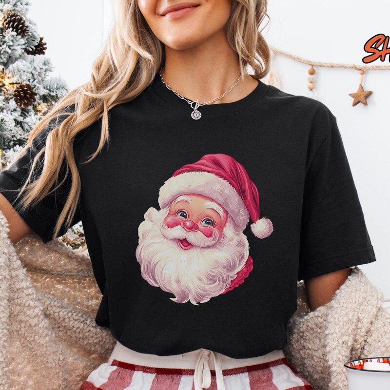Pink Santa - Etsy