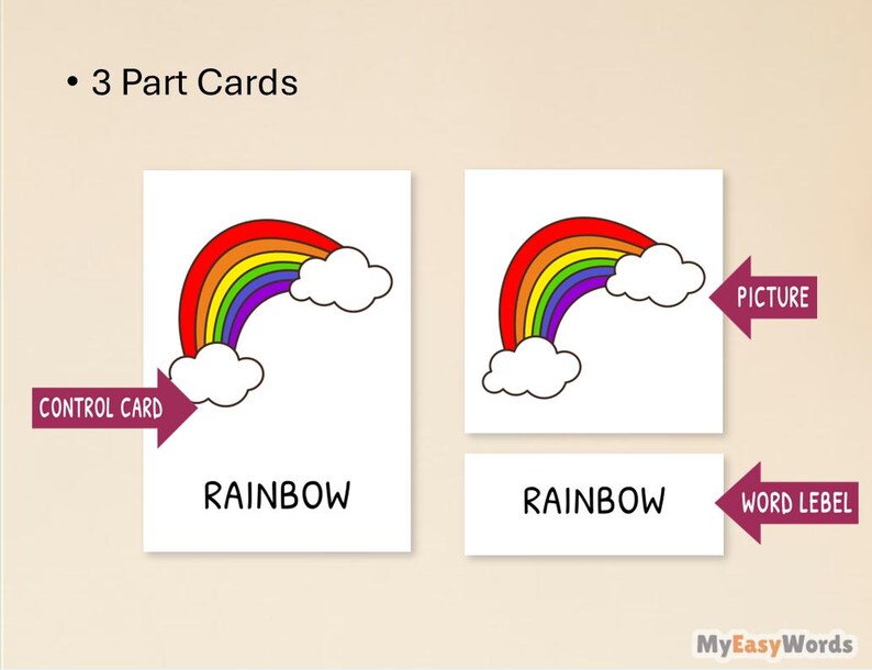 Spring Flashcards: 40 Printable Nature Cards, Montessori Homeschool ...