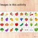 Fruit and Vegetable Shadow Matching Cards, Printable Fruit Veggie ...