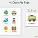 Printable First Italian Words Flashcards , Baby and Toddlers First ...